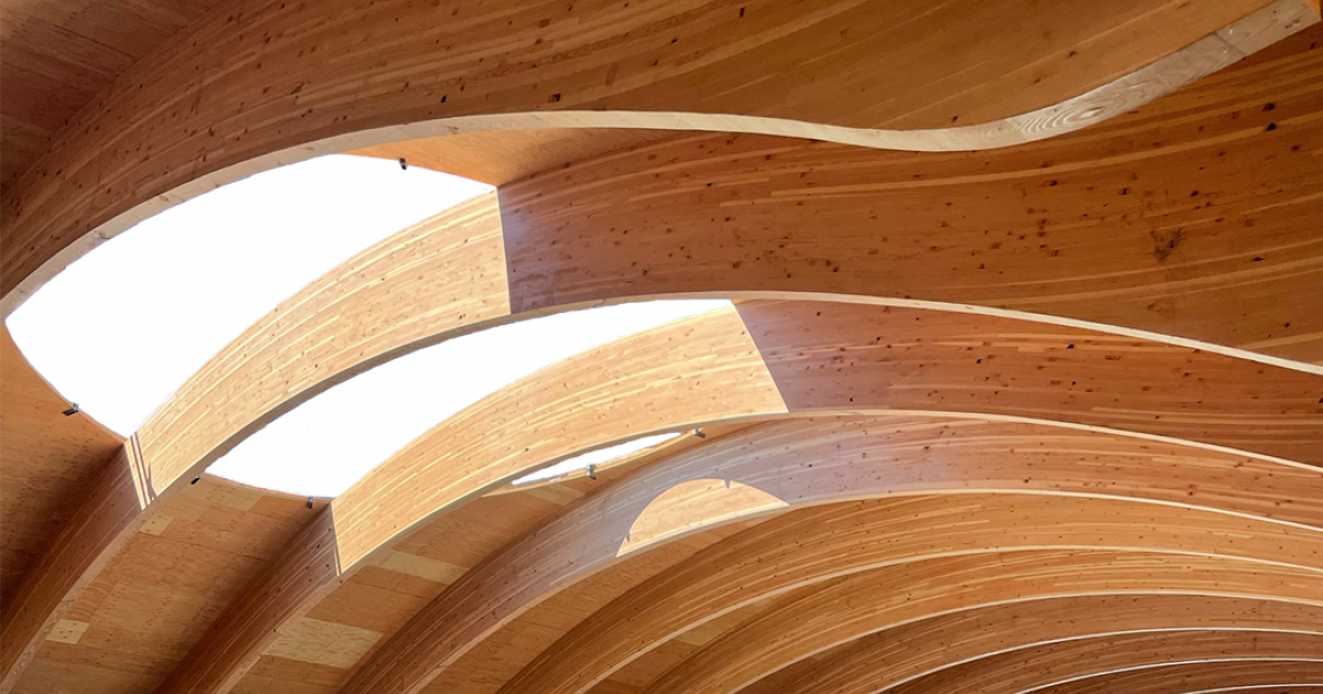 Ingenious Solution: Prefabricating PDX Airport Timber Roof | Timberlab